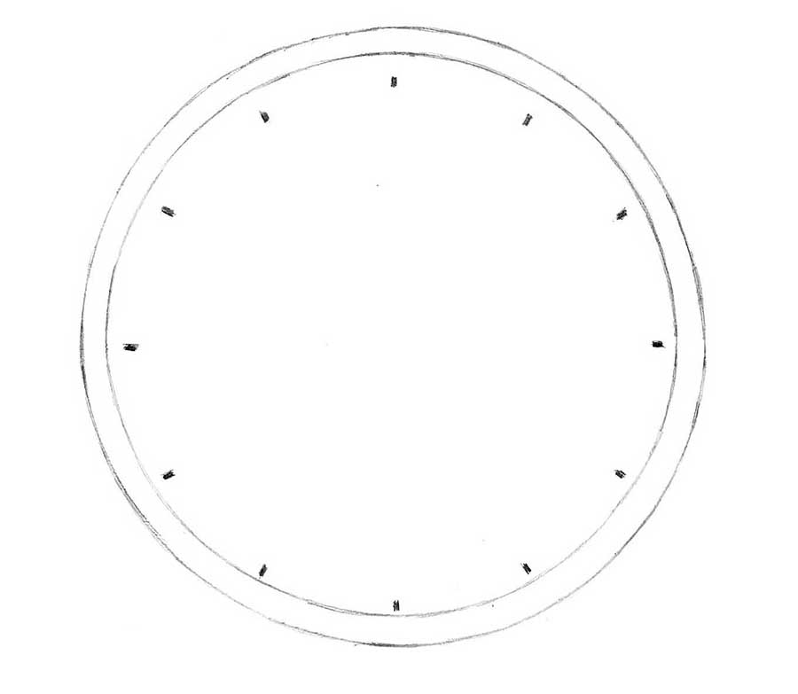 How To Draw A Clock