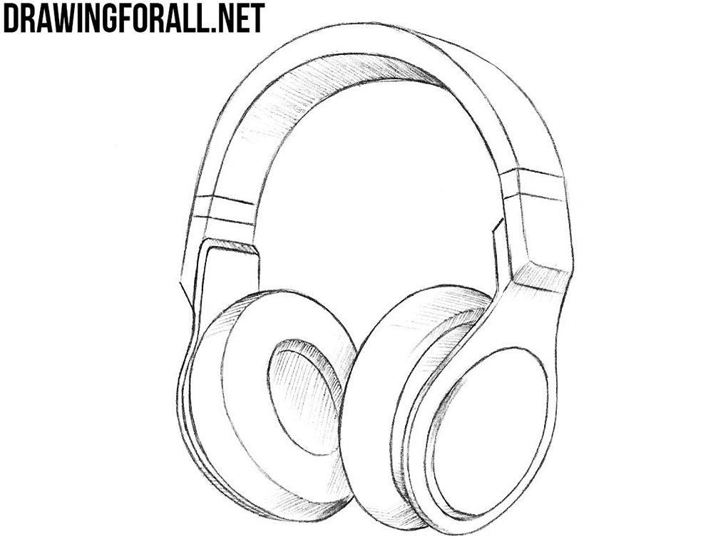 Headset Coloring Design Coloring Pages