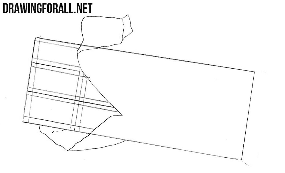How To Draw A Chocolate Bar Drawingforall