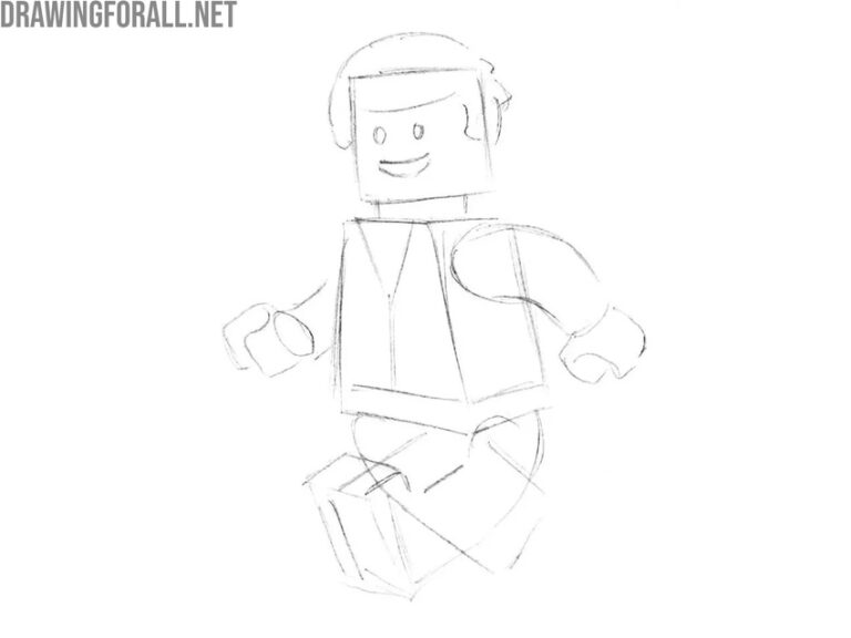 How to Draw a Lego Man