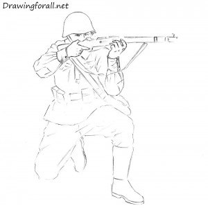 How to Draw a Soviet Soldier