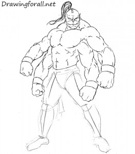 How to Draw Goro