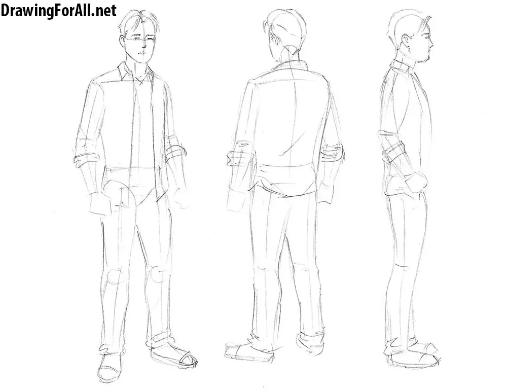 How To Draw A Man For Beginner How To Draw A Man For Beginner