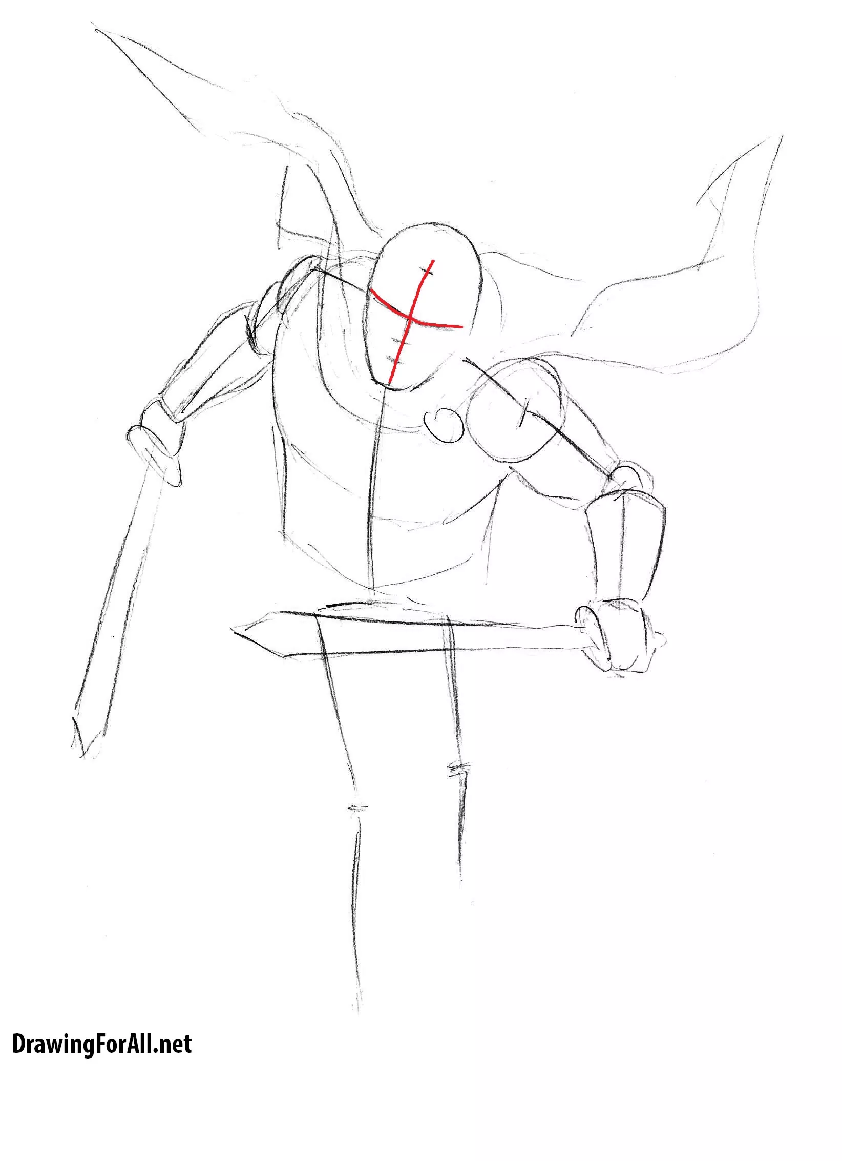 How to Draw a Roman Soldier Step by Step Easy - Case Thandeant