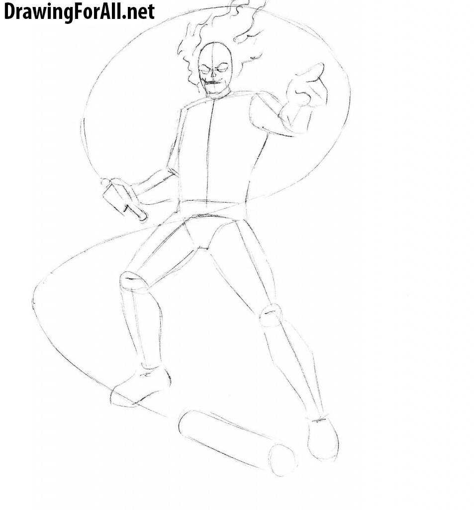 How to Draw Ghost Rider