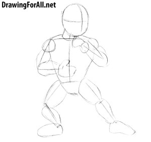How to Draw Cartoon Sub-Zero