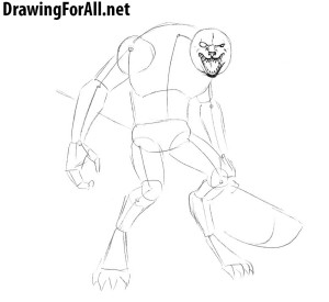 How to Draw a Gnoll