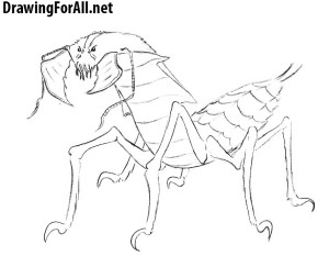 How to Draw an Ankheg
