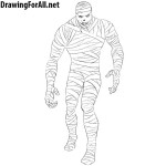 How to Draw a Mummy