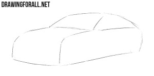 How to Draw a Subaru BRZ
