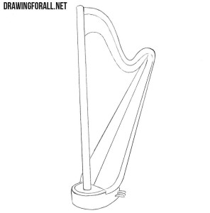 How to Draw a Harp