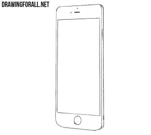 How to Draw a Phone Step by Step