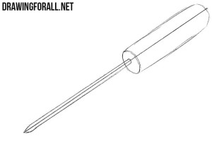 How to Draw a Screwdriver