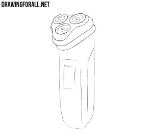 How to Draw an Electric Razor