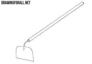 How to Draw a Hoe