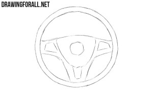 How to Draw a Steering Wheel