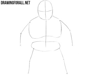 How to Draw Puck from Marvel