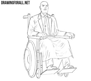 How to Draw Professor X