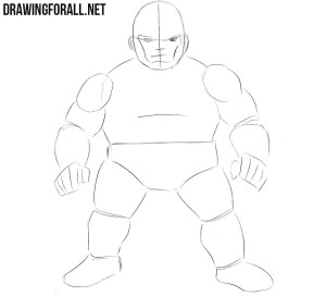 How to Draw Puck from Marvel