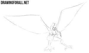 How to Draw a Harpy