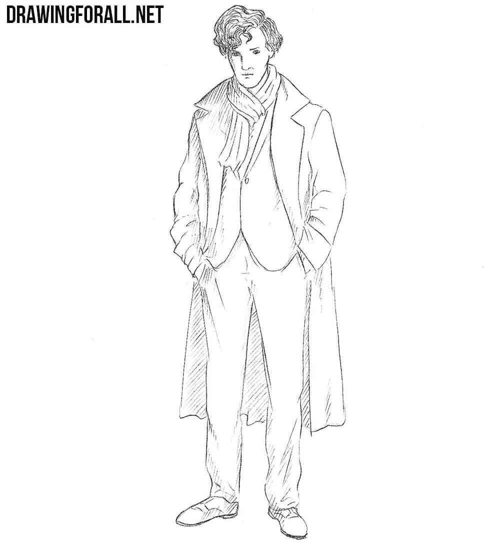 How to Draw Sherlock Holmes