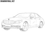 How to Draw a Mercedes-AMG GT