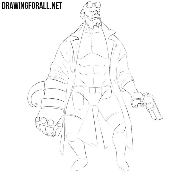 How to Draw Hellboy
