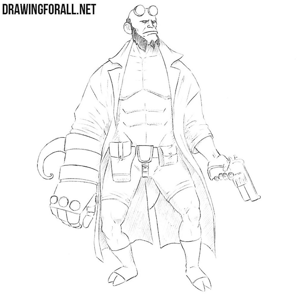 Hellboy Sketch