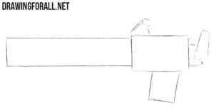How to Draw a Minigun for Beginners