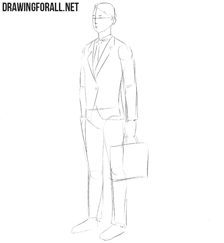 How to Draw an Insurance Agent