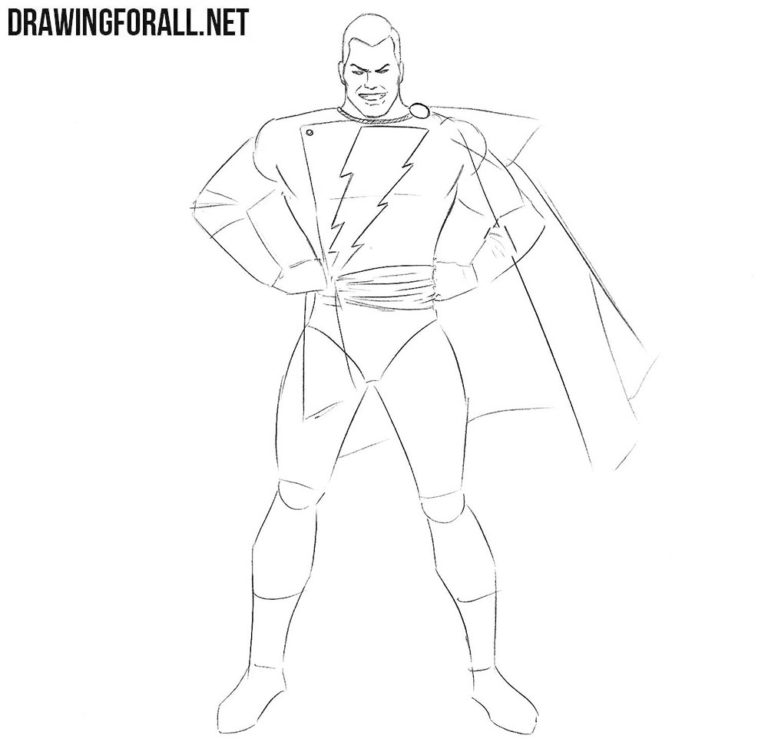 How to Draw Shazam