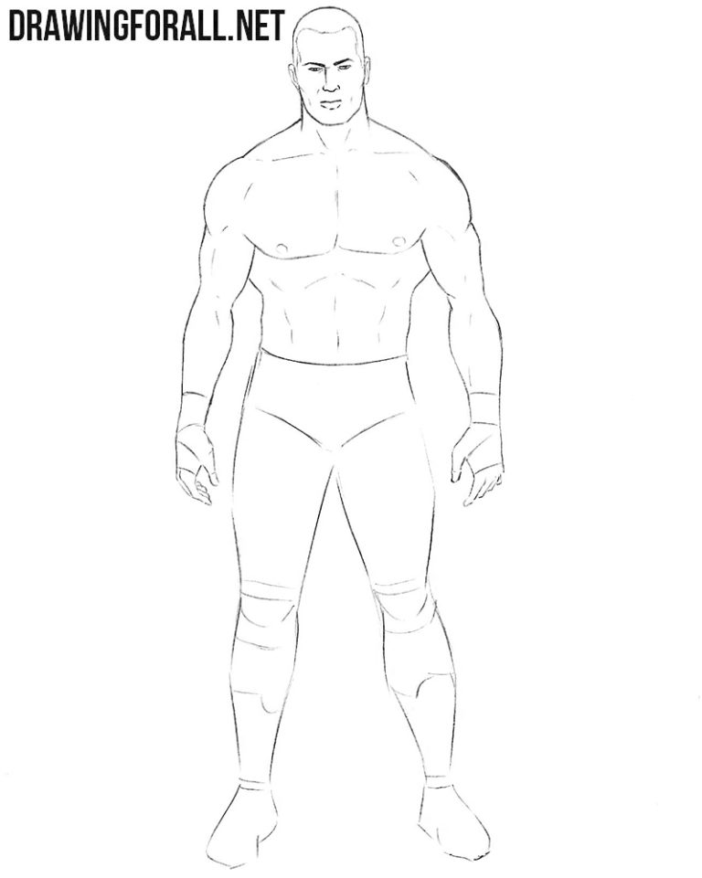 How to Draw a Wrestler