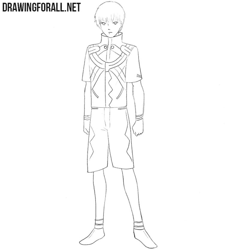 How to Draw Ken Kaneki
