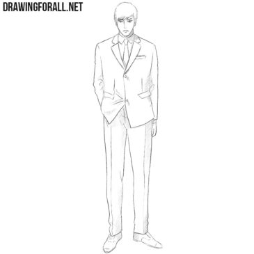 How to Draw Satoru Gojo - Drawingforall.net