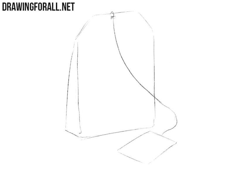 How to Draw a Tea Bag
