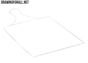 How to Draw a Cutting Board