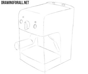 How to Draw a Coffee Maker