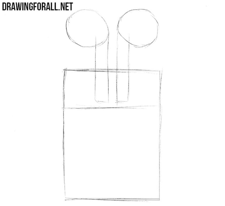How to Draw Apple AirPods
