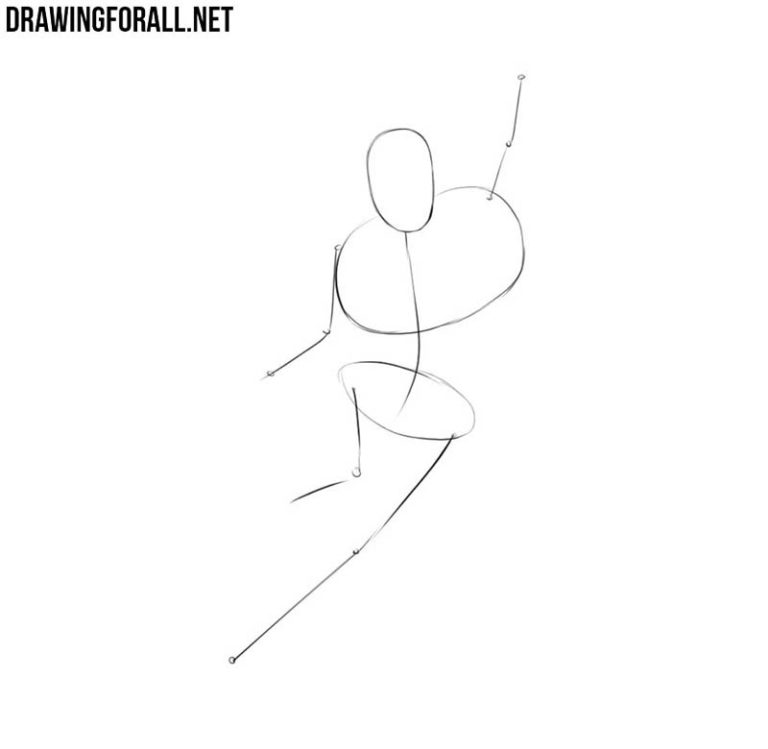 How to Draw Superman Flying