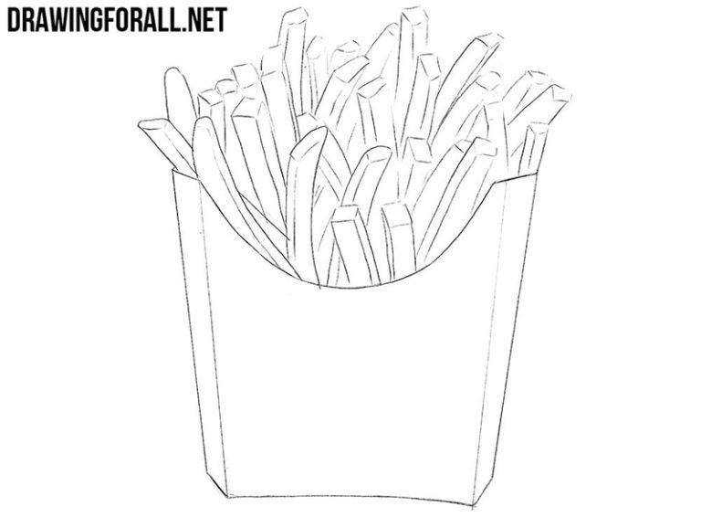 How to Draw French Fries