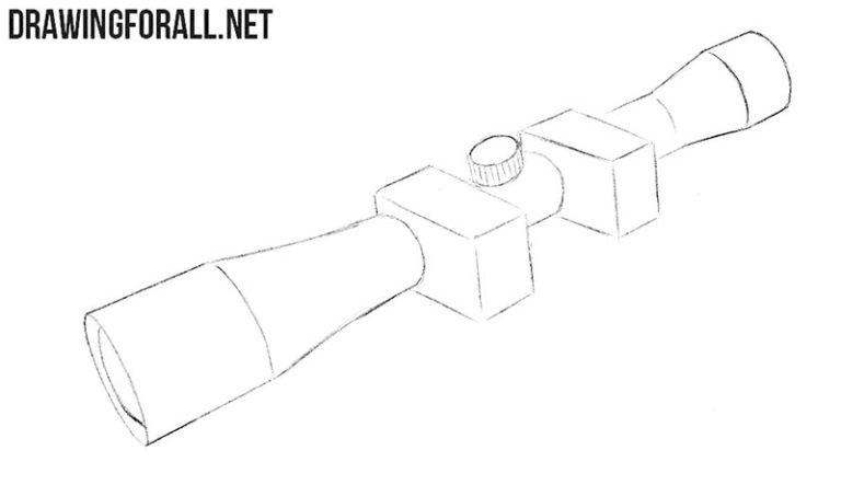 How to Draw a Sniper Scope