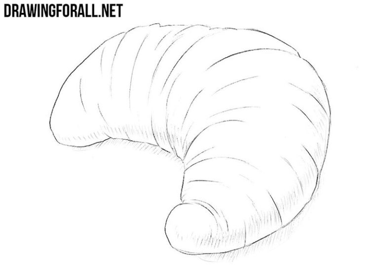 How to Draw a Croissant