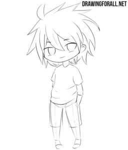 How to Draw a Chibi Man