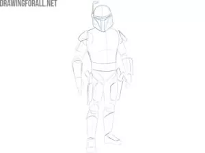 How to Draw Jango Fett