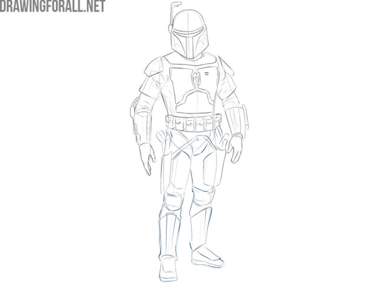 How to Draw Jango Fett