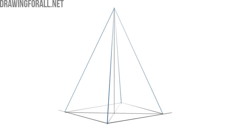 How to Draw a Realistic Pyramid