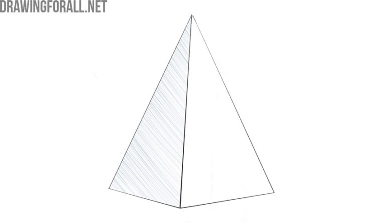 How to Draw a Realistic Pyramid