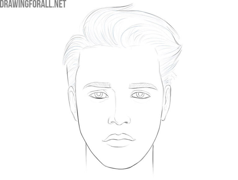 How to Draw a Boy's Face