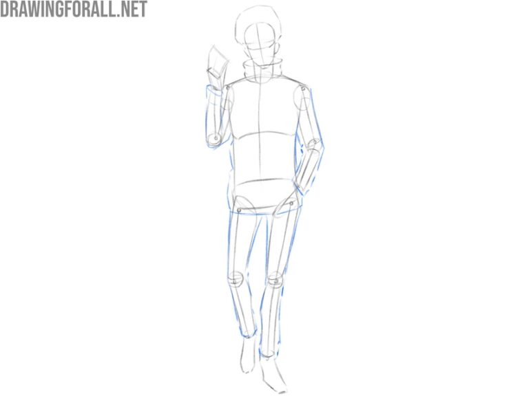 How to Draw Satoru Gojo - Drawingforall.net